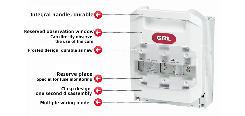 250 Amp 3 Phase Disconnector - GRL FUSE