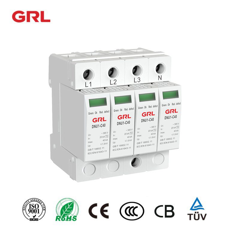 GRL SPD surge protective device 275V~550V AC