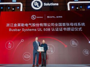 GRL Achieves China’s First UL Certification for Busbar Systems